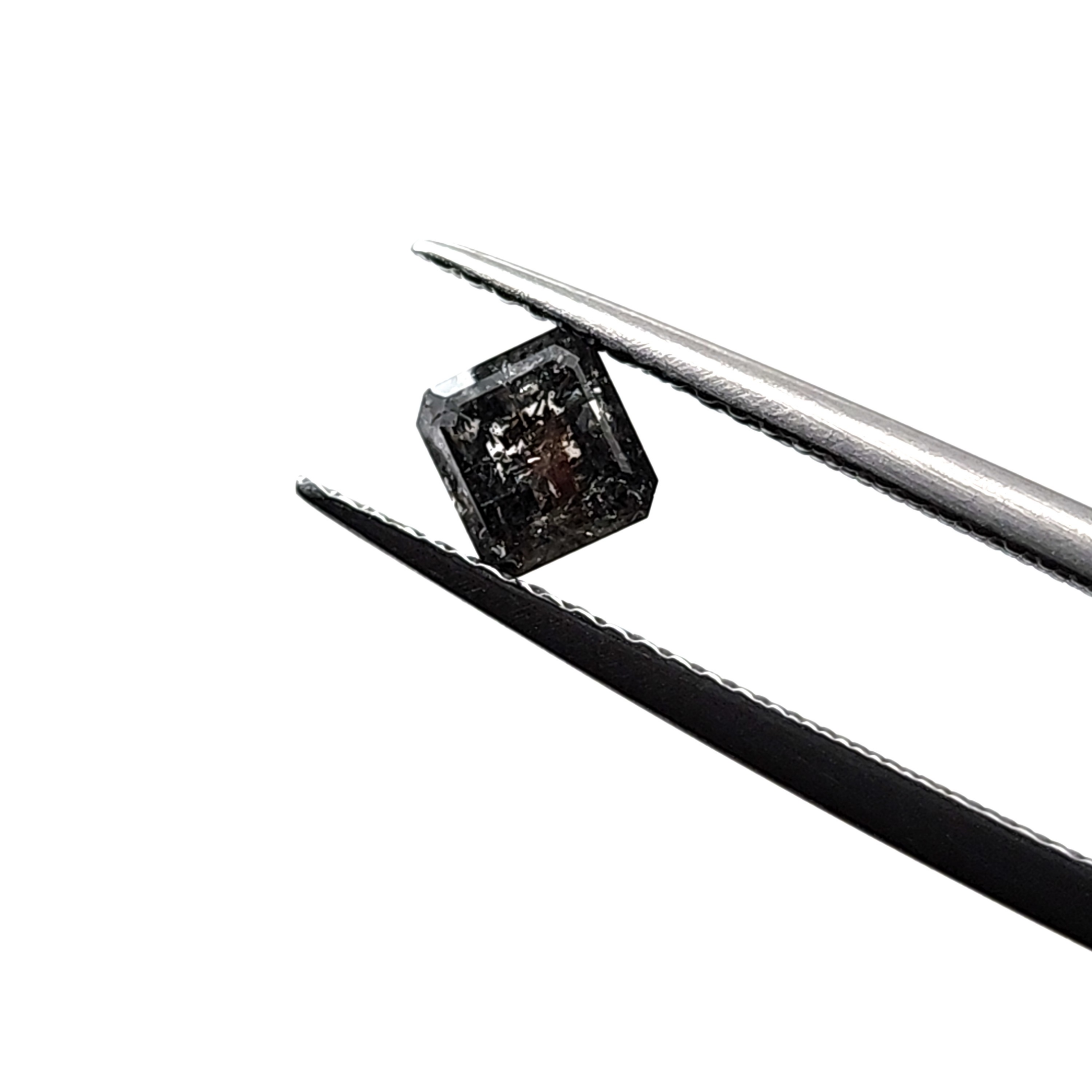 Salt & Pepper Diamond Octagon 0.79ct – Ajanta Afrika