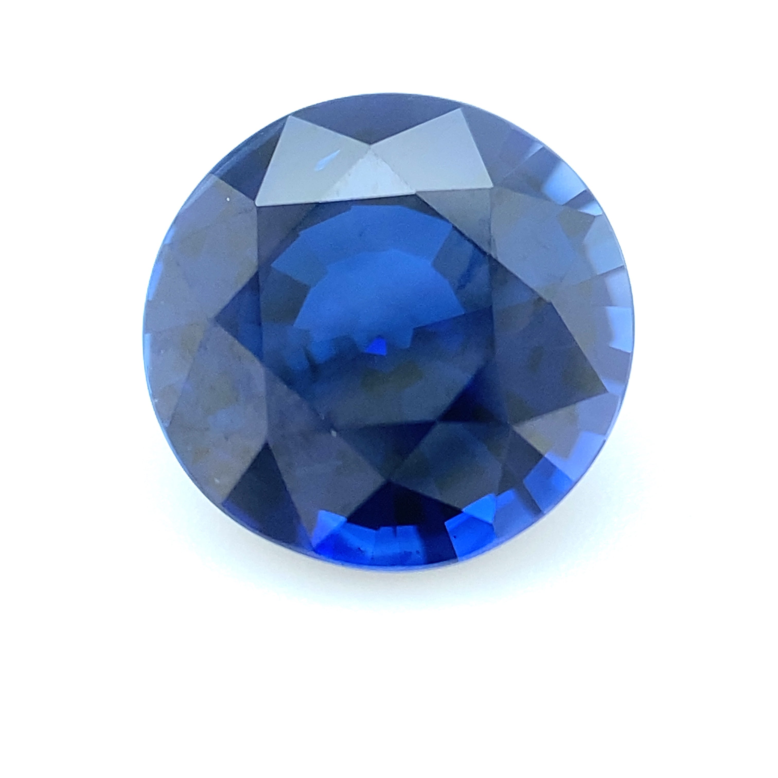 Blue Sapphire Round 2.335ct – Ajanta Afrika