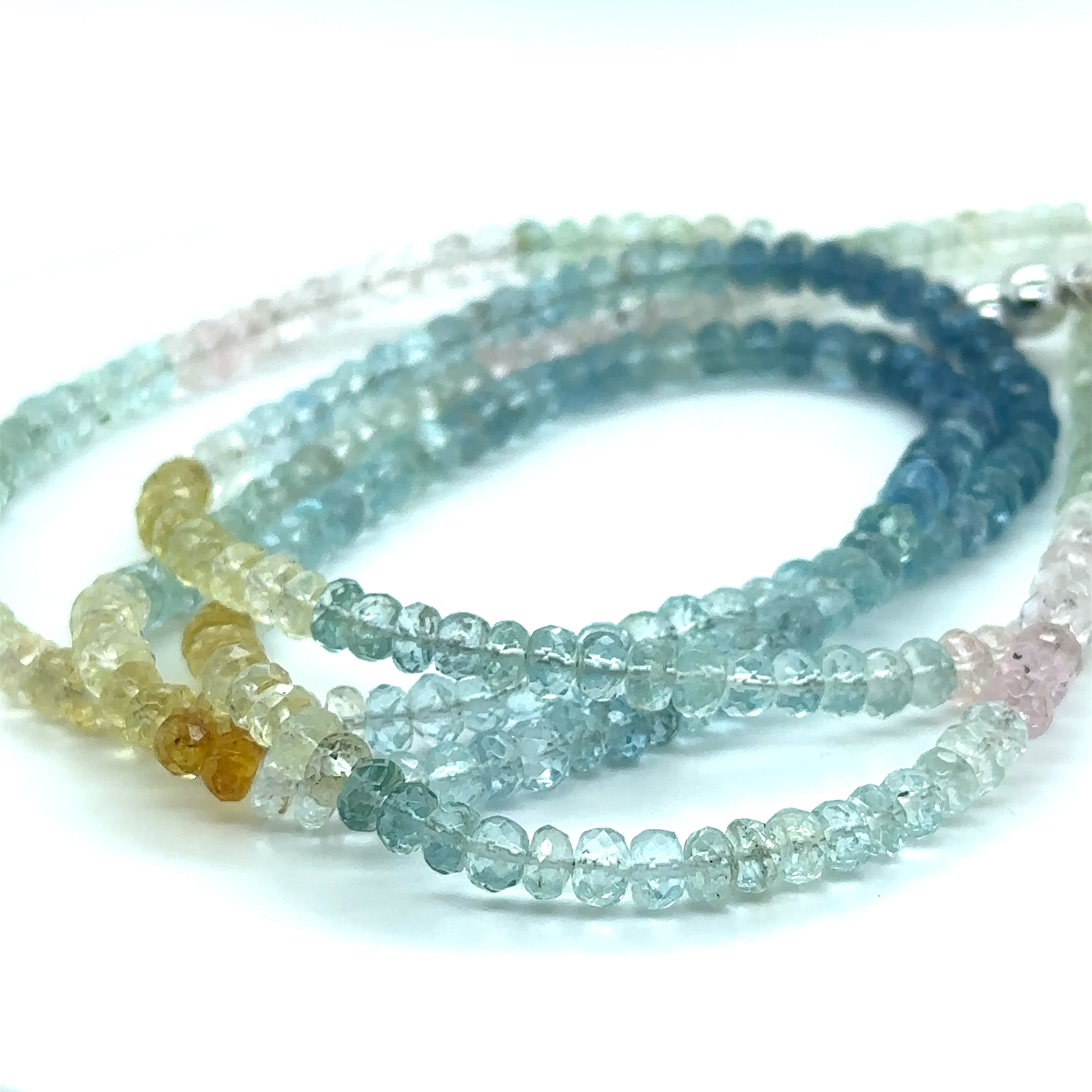 Beryl Multi Color Facet Beads – Ajanta Afrika