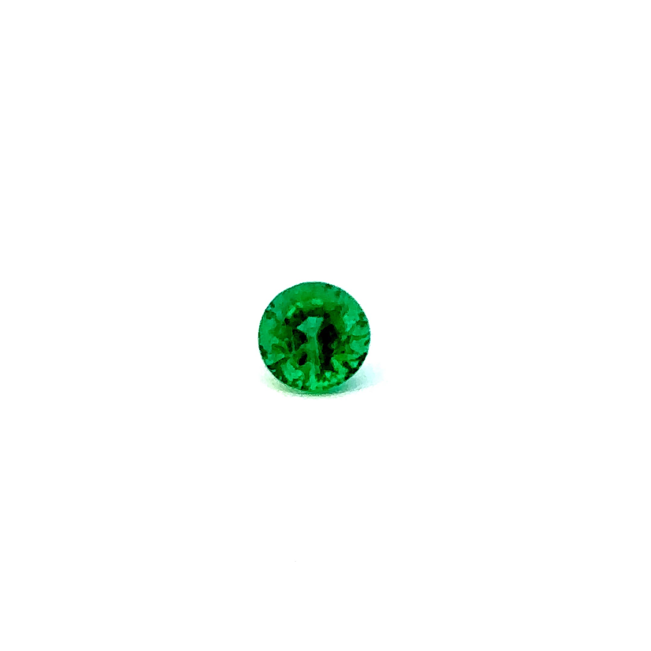 Emerald Round 0.69ct – Ajanta Afrika