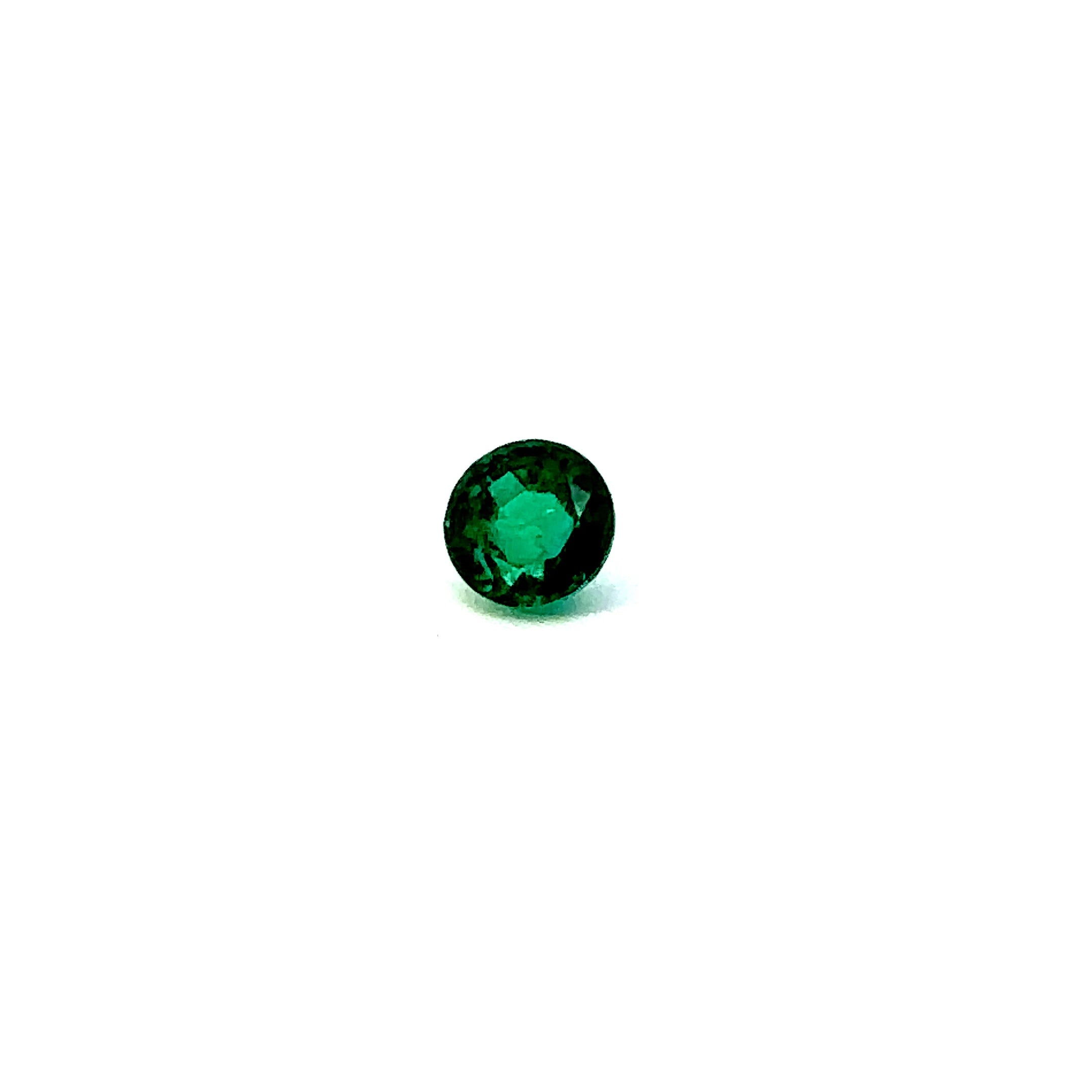 Emerald Round 0.64ct – Ajanta Afrika