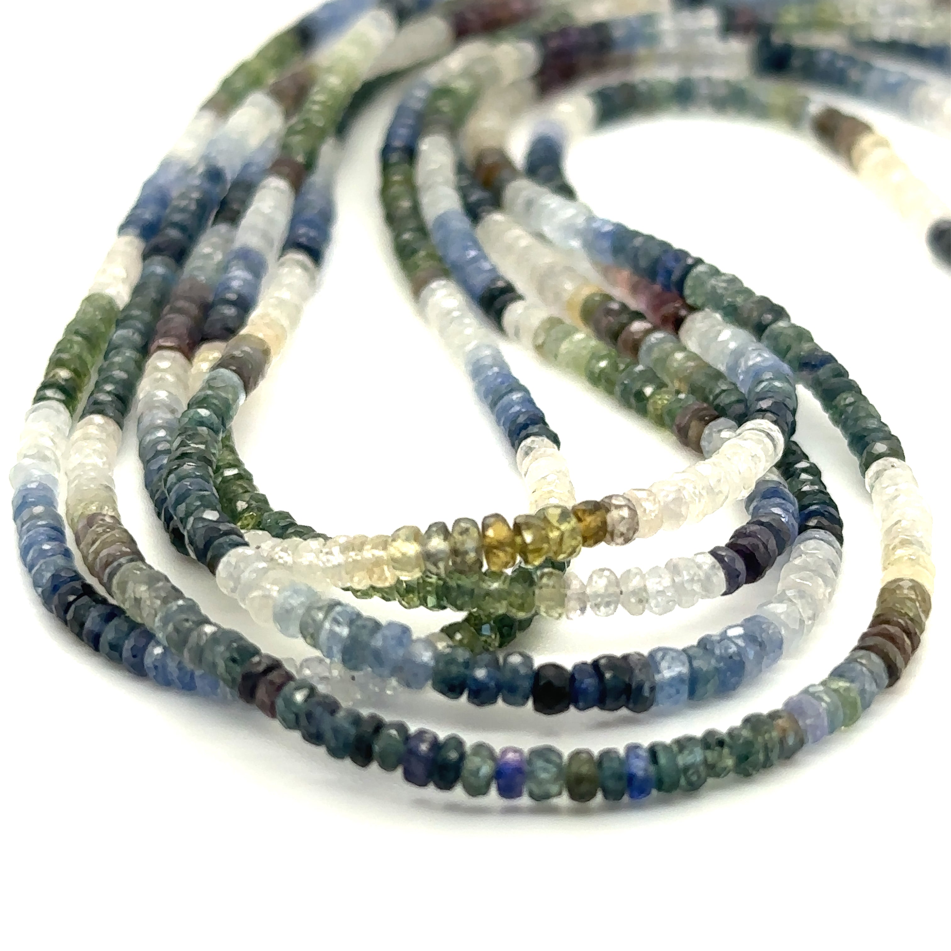 Sapphire Multi Color Facet Beads – Ajanta Afrika