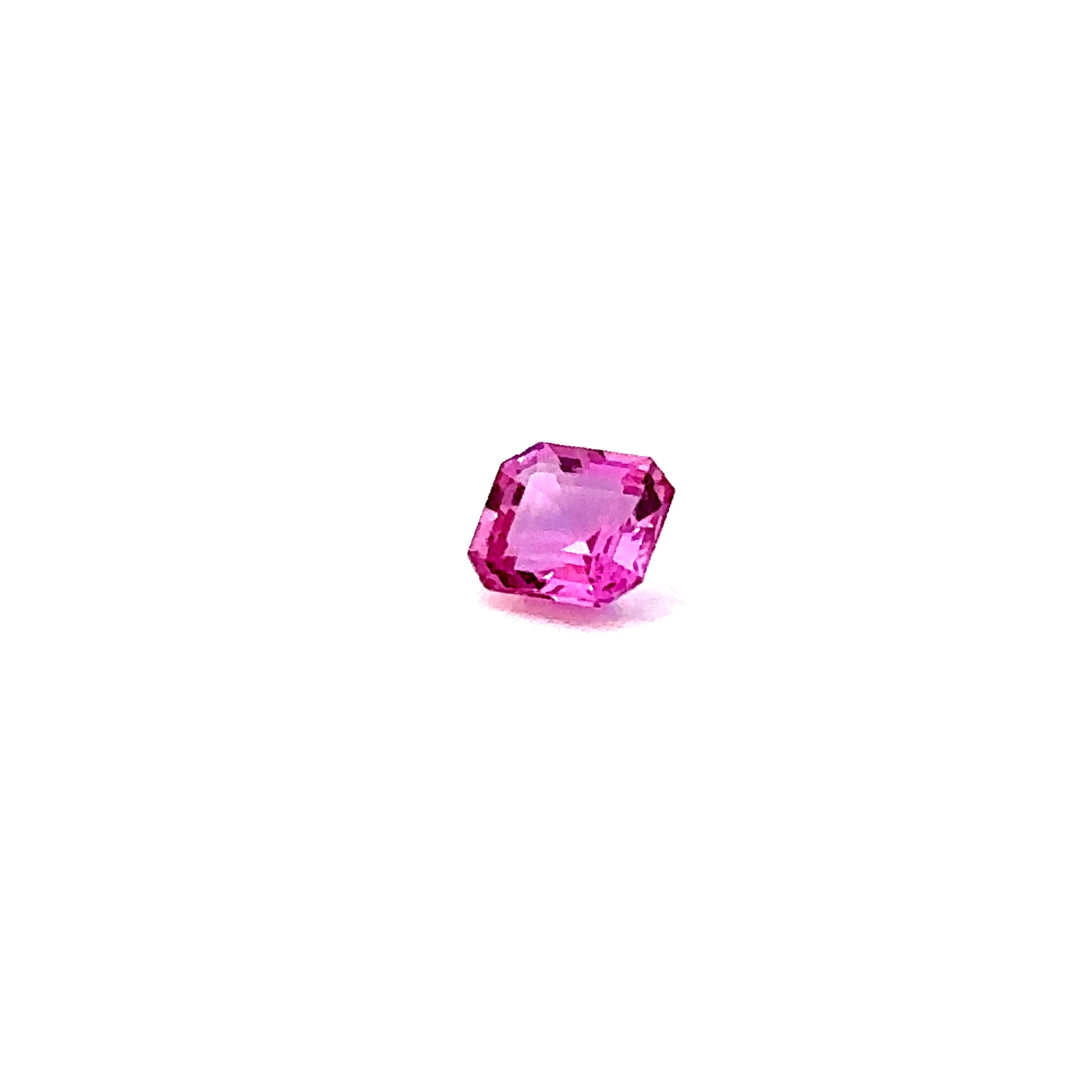 Pink Sapphire Octagon 1.10ct – Ajanta Afrika