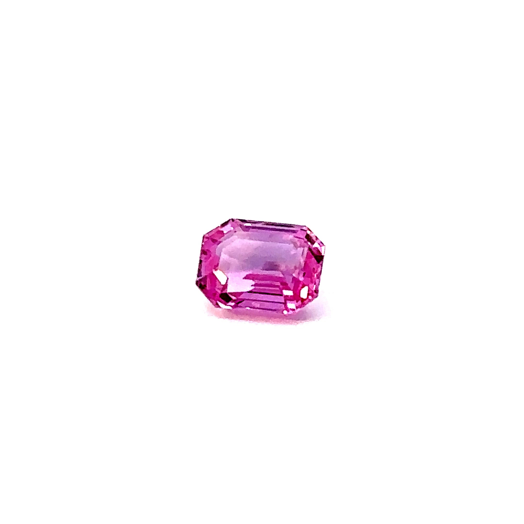 Pink Sapphire Octagon 2.29ct – Ajanta Afrika