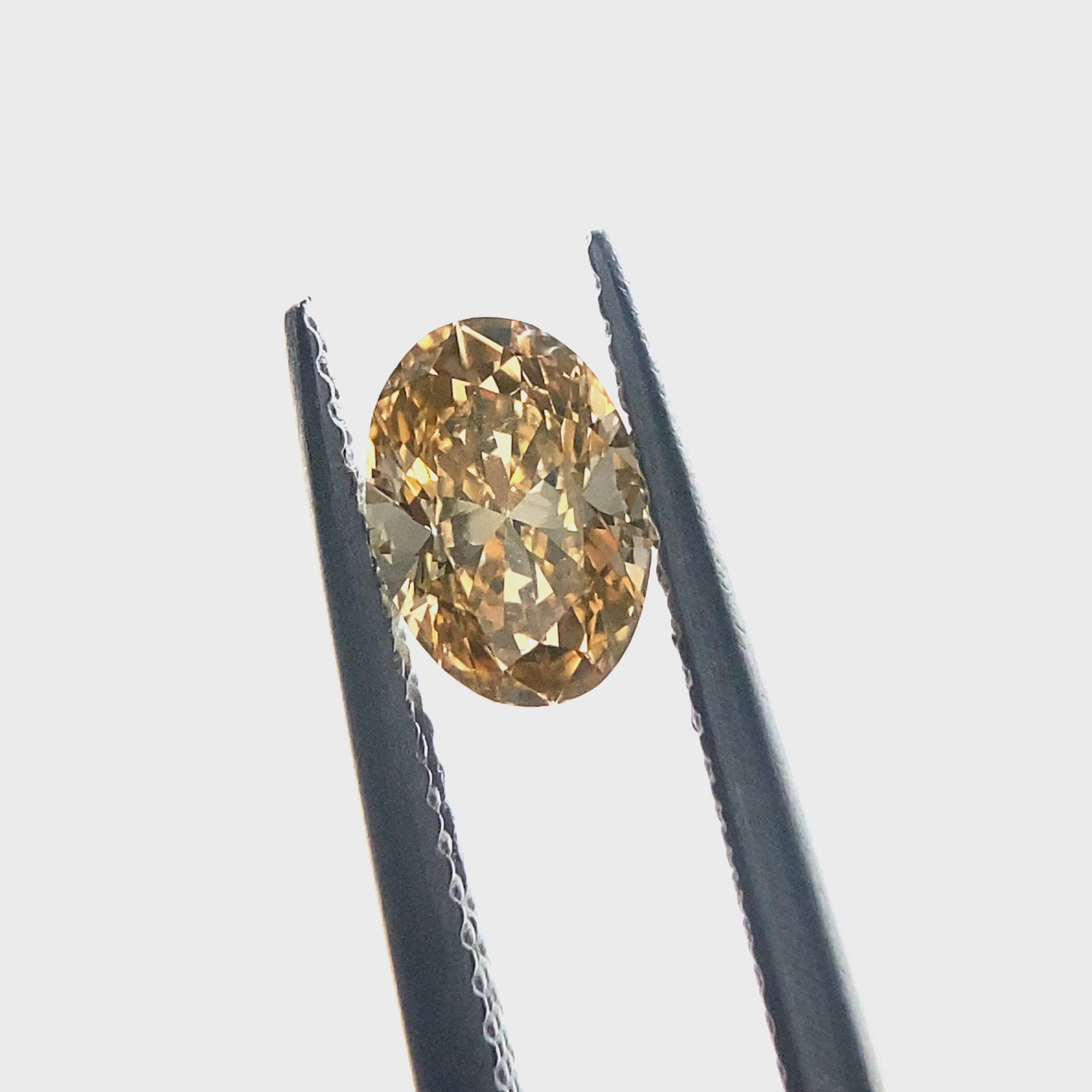 Champagne Diamond Oval – Ajanta Afrika