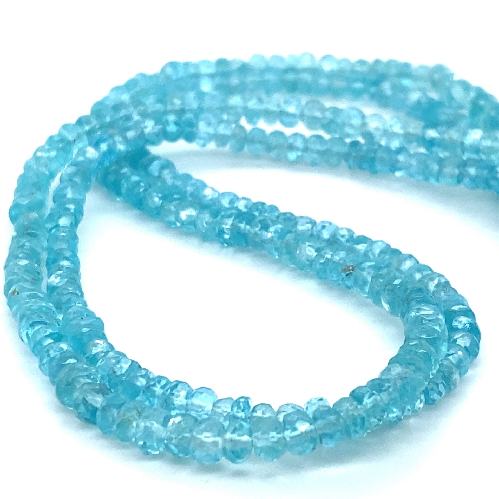 Apatite Facet Beads - Blue – Ajanta Afrika