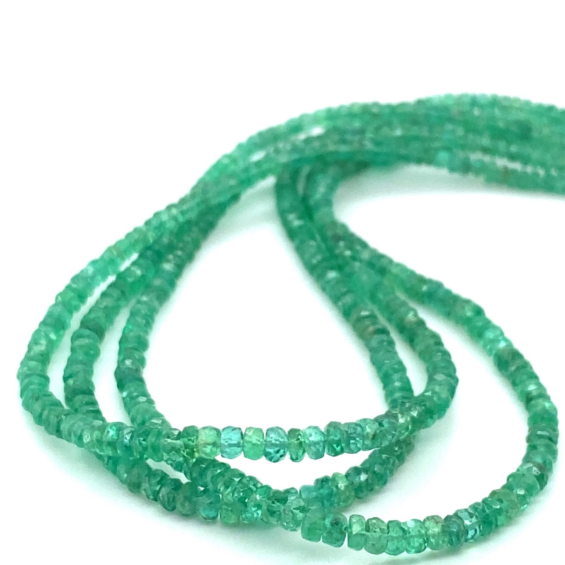 Emerald Facet Beads Small – Ajanta Afrika