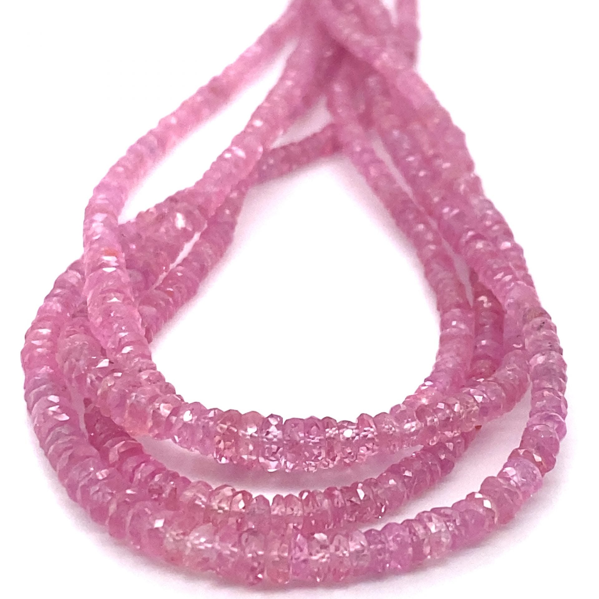 Sapphire Pink Facet Beads – Ajanta Afrika